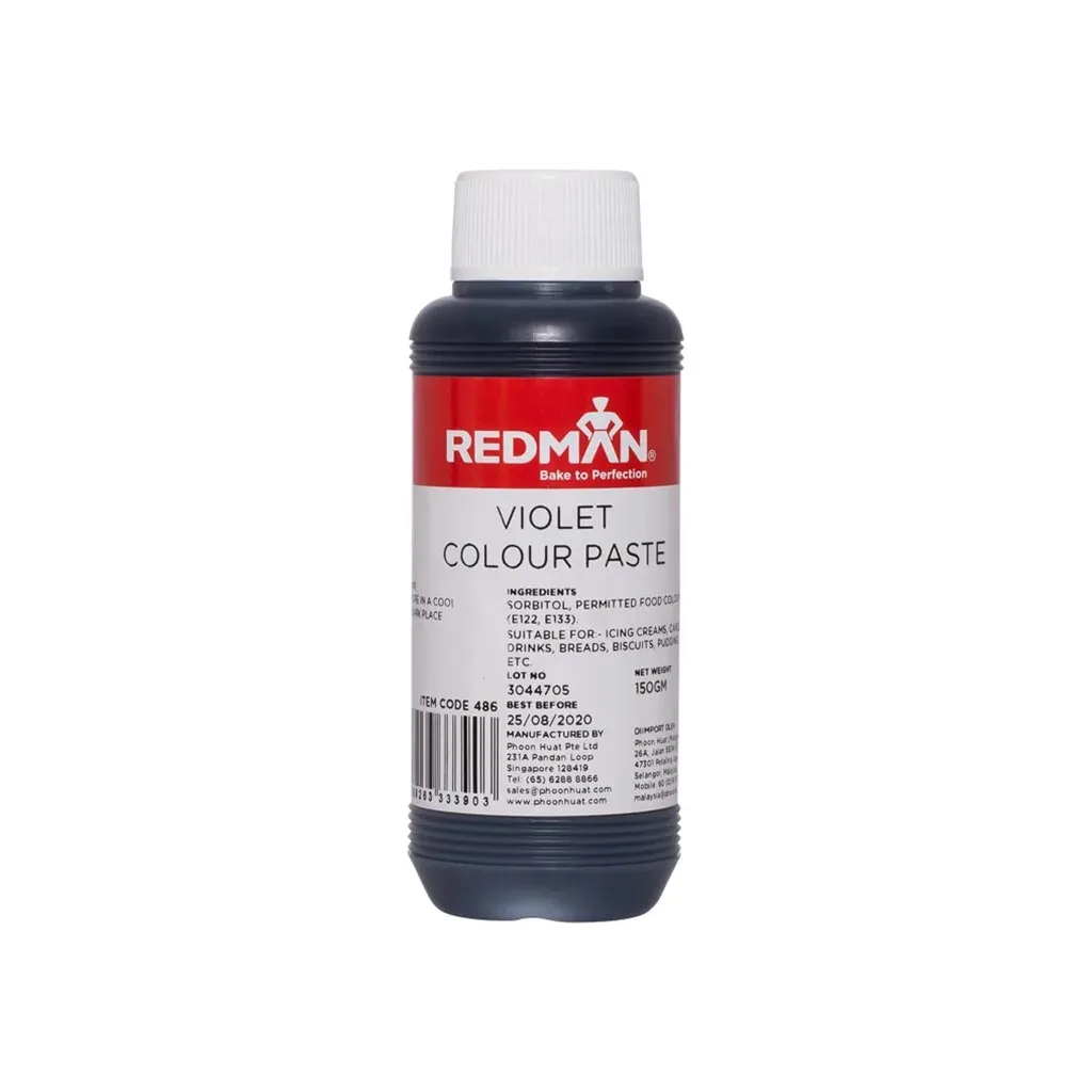 Violet Colour Paste 150g Bottle – Falcon's Eye Marketing L.L.C