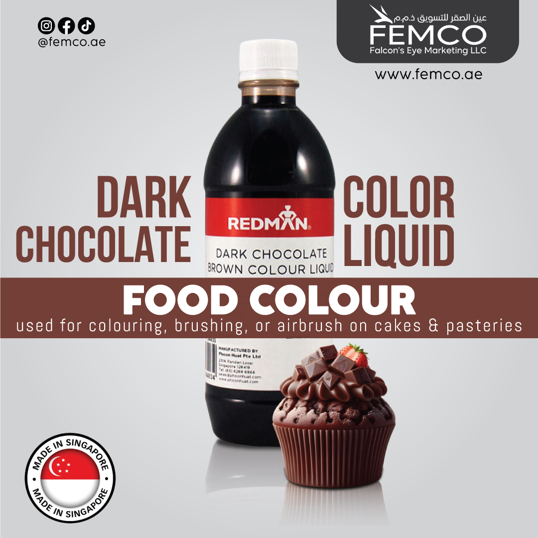 Colour Liquid Dark Chocolate Brown 500ml – Falcons Eye Marketing L.L.C