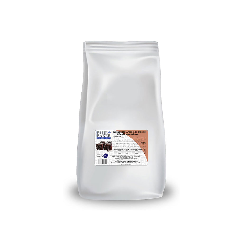 SUPER Chocolate Sponge cake mix 10Kg – Falcons Eye Marketing L.L.C