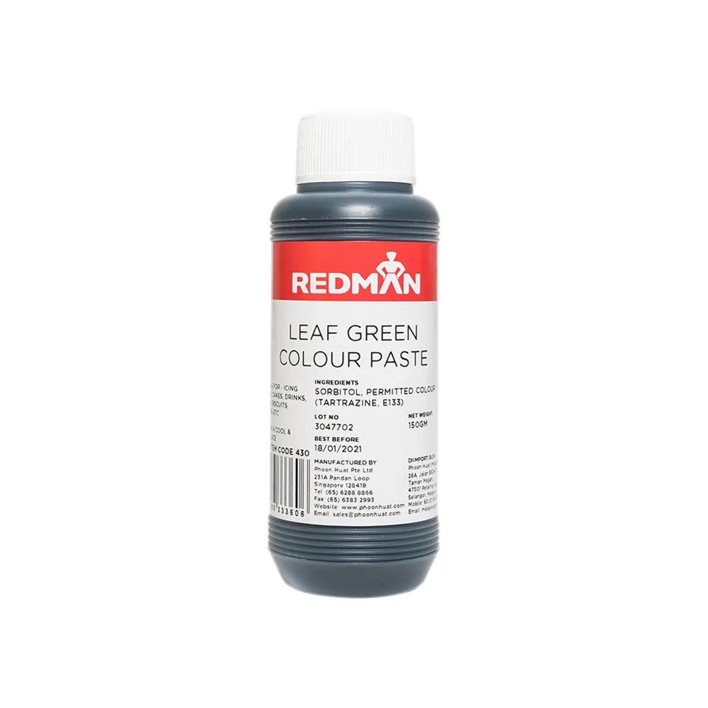Leaf Green Colour Paste 150g Bottle – Falcons Eye Marketing L.L.C