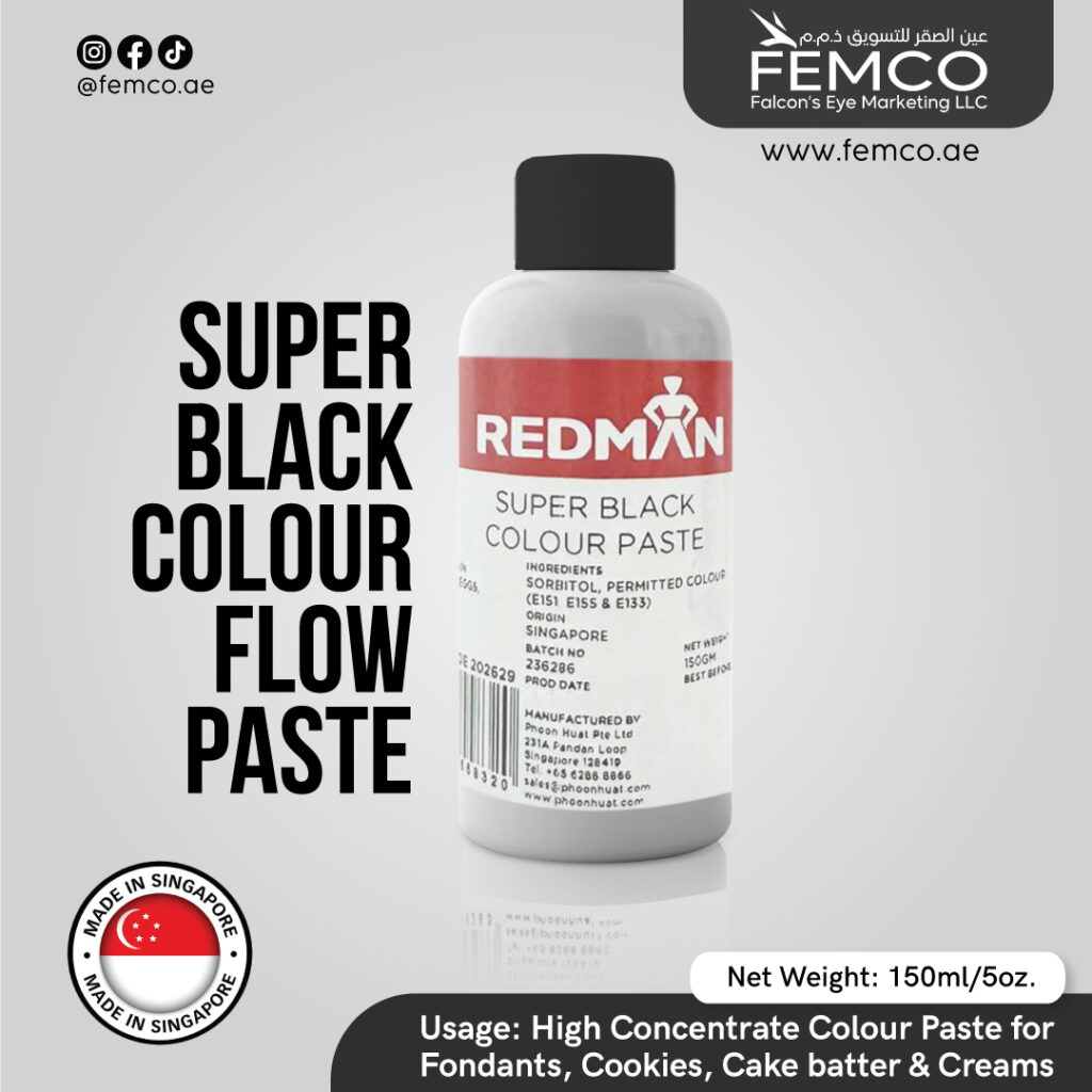 Super Black Colour Paste 150g Bottle Deep Rich Color