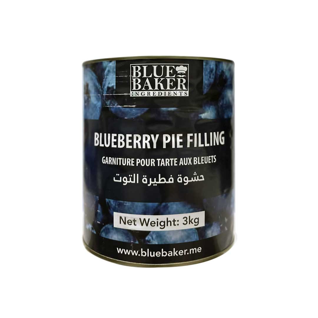Blueberry Pie filling Tin of 3kg – Falcons Eye Marketing L.L.C